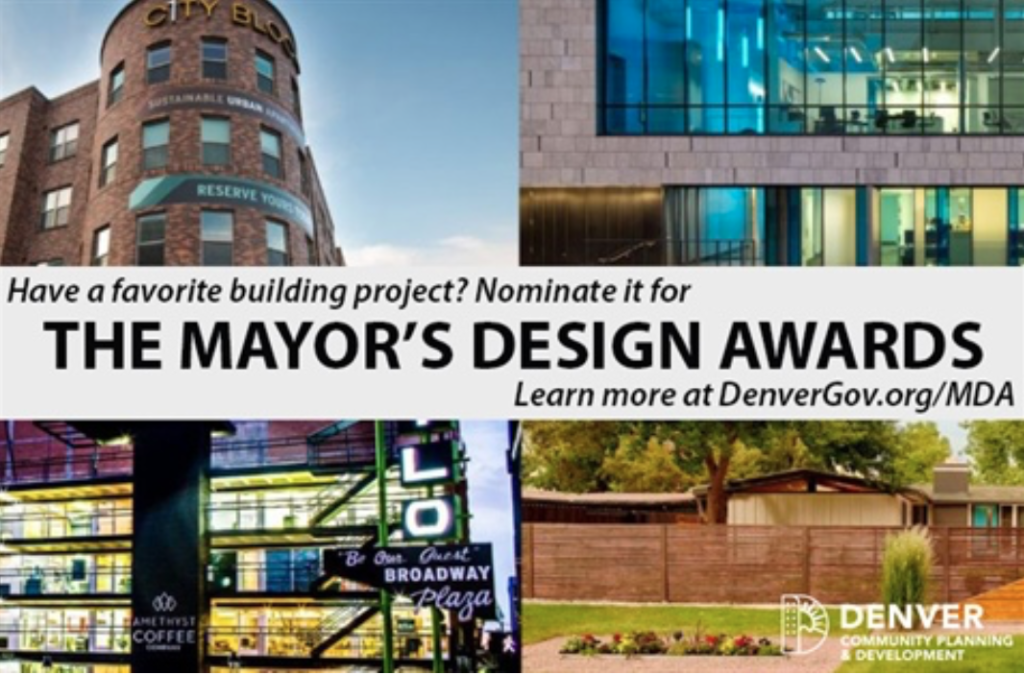 Nominate a Project for the 2021 Mayor's Design Awards - Mile High CRE