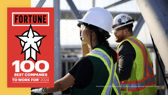 Fortune Names PCL to 100 Best Places to Work - Mile High CRE