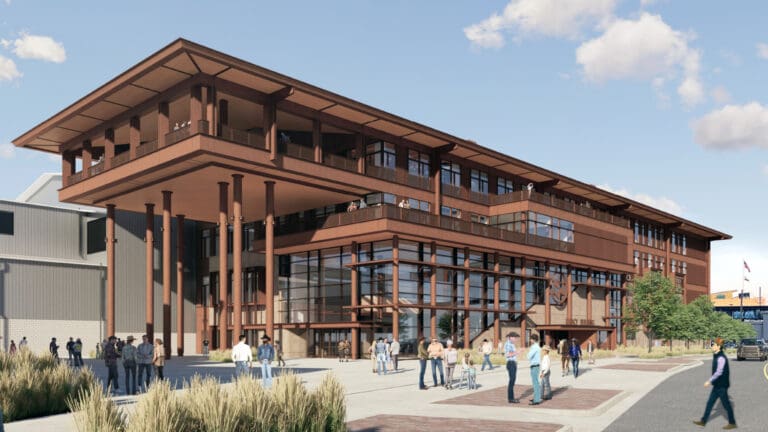 Western Stock Show Celebrates Topping Out of The Legacy - Mile High CRE