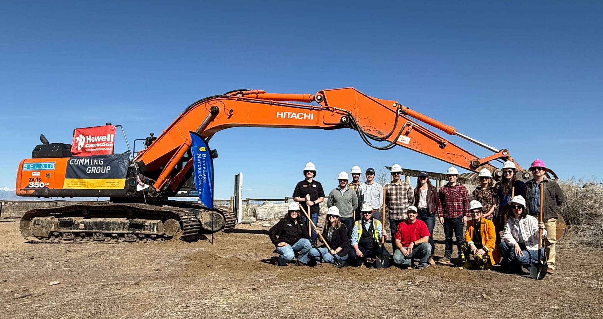 Bluff Lake Nature Center Breaks Ground on Campus Improvements - Mile ...