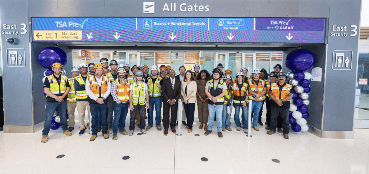 DEN Celebrates Opening of East Security Checkpoint - Mile High CRE