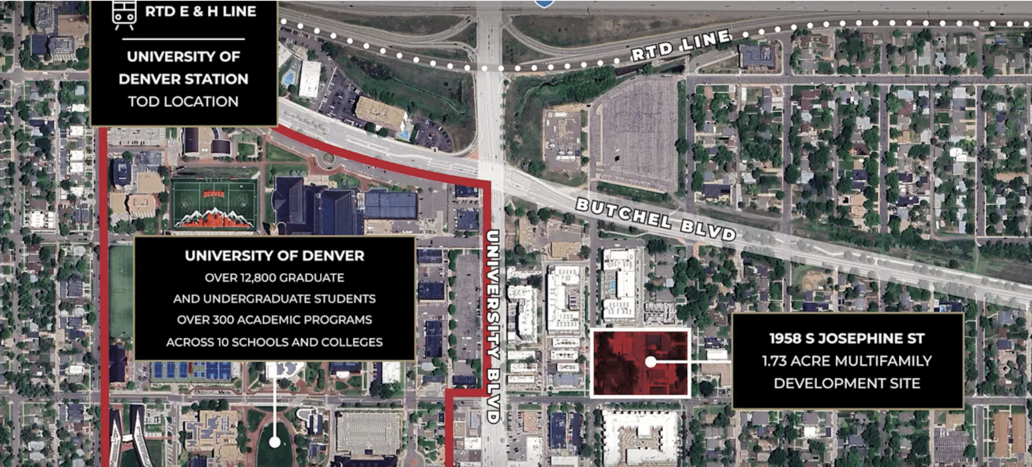 University of Denver Selling 1.73-Acre Multifamily Site - Mile High CRE