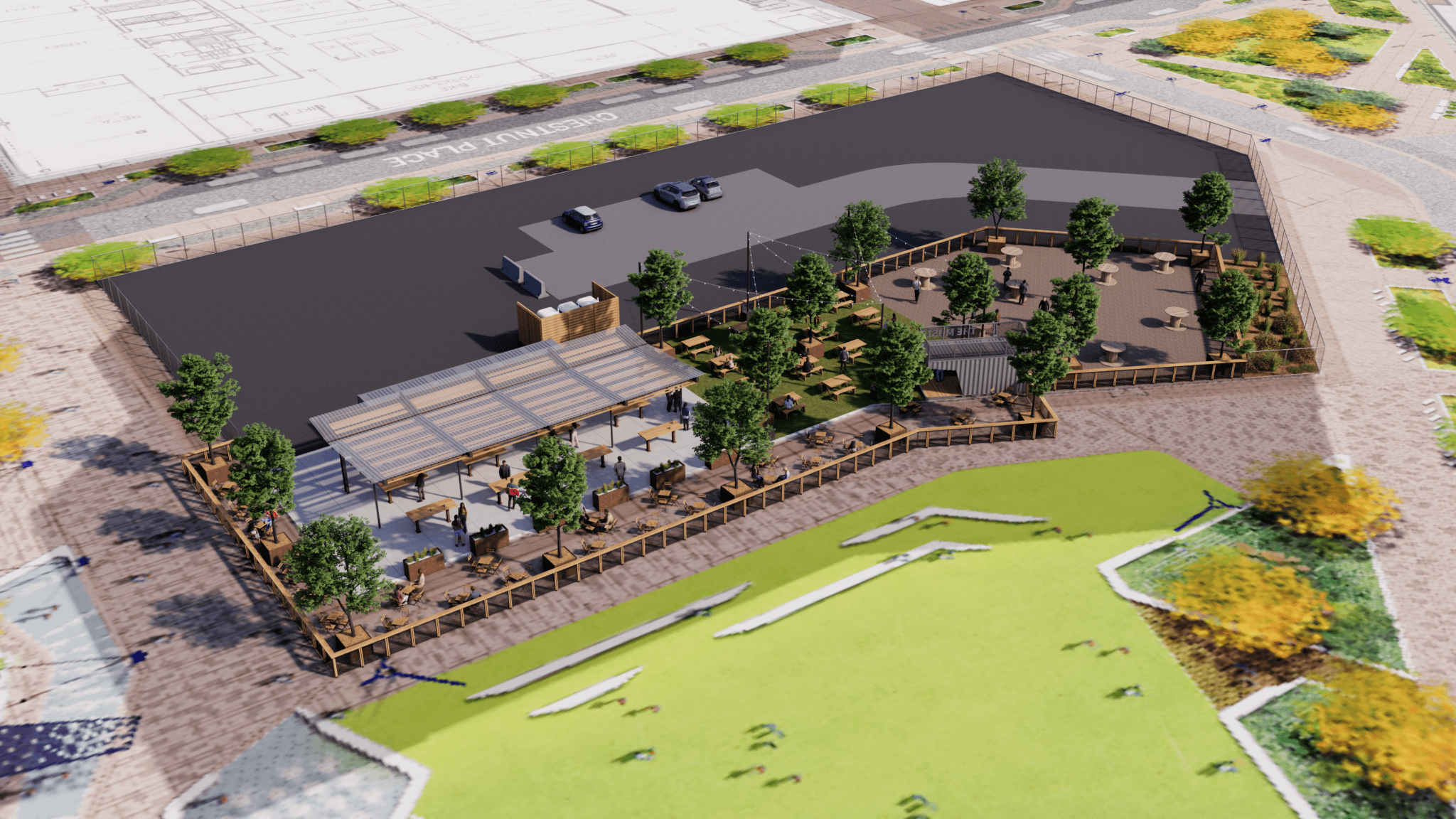 Hopscotch Beer Garden to Open Late Winter 2026 - Mile High CRE